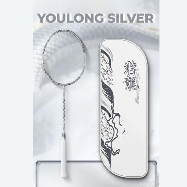 Vợt cầu lông VENSON VS Youlong Silver Rồng Bạc, 4U tấn công mạnh mẽ ...