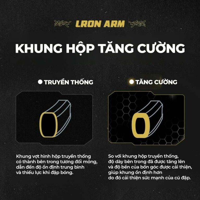 Vợt cầu lông VENSON VS Lron Arm, full cacbon 4U thiên công – Venson