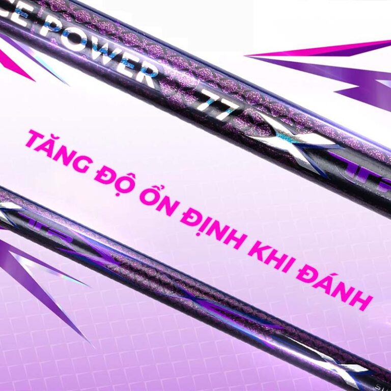 Vợt cầu lông VS AP77 – Ace Power 77, tấn công siêu tốc độ – Venson